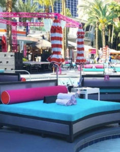 Flamingo Go Pool Dayclub Party Daybed
