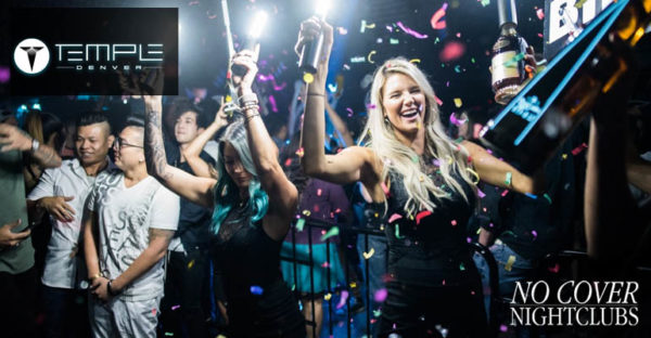 Temple Nightclub Denver Table Service | Bottle Pricing & Reservations