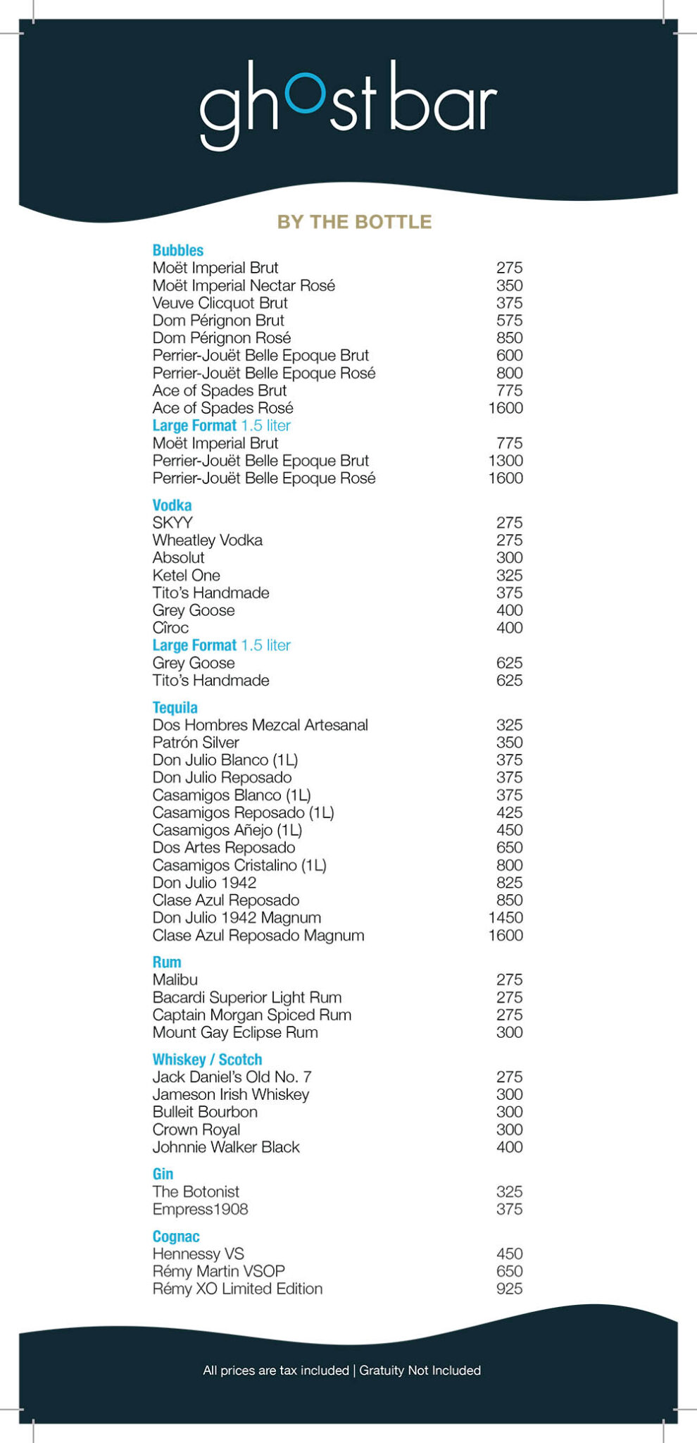 Ghostbar Nightclub Bottle Service Pricing & Table Reservations